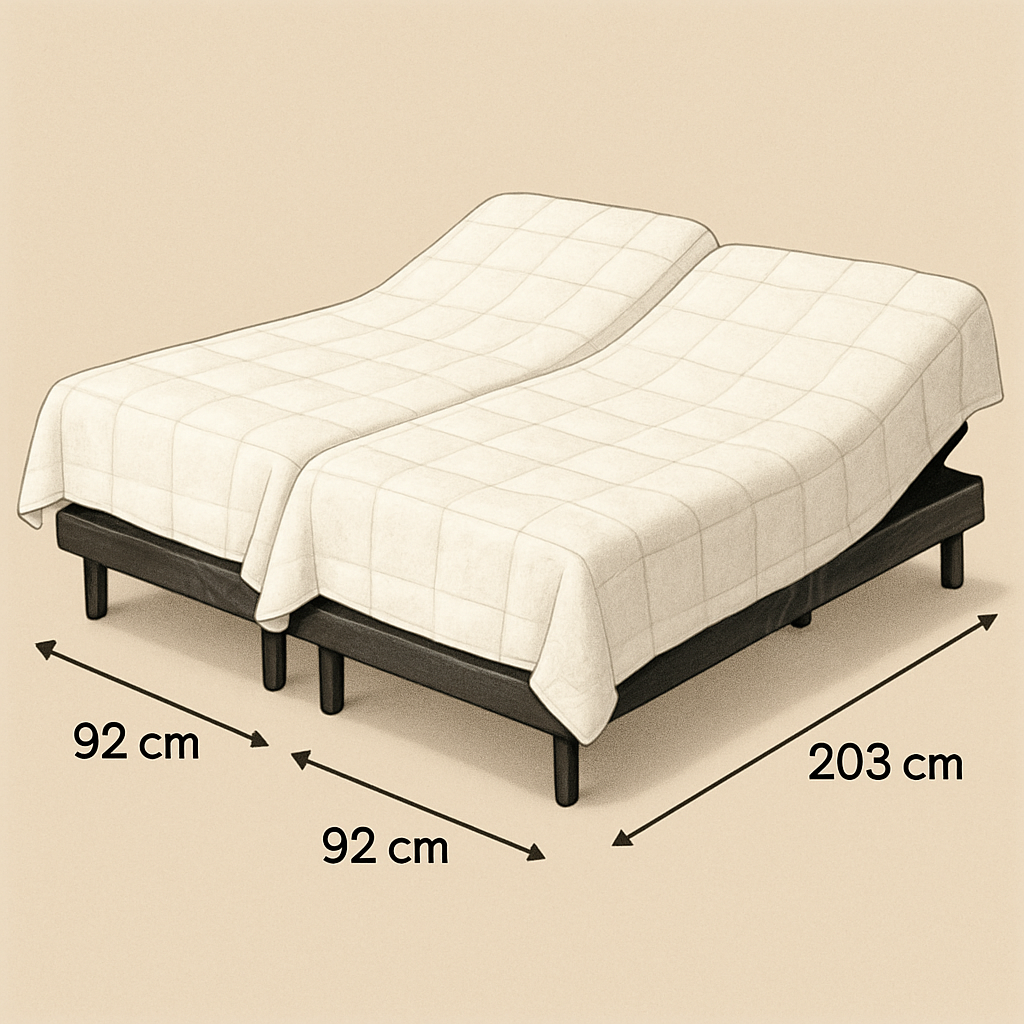 Split King Adjustable Bed Dimensions: How to Pick the Right Size for ...